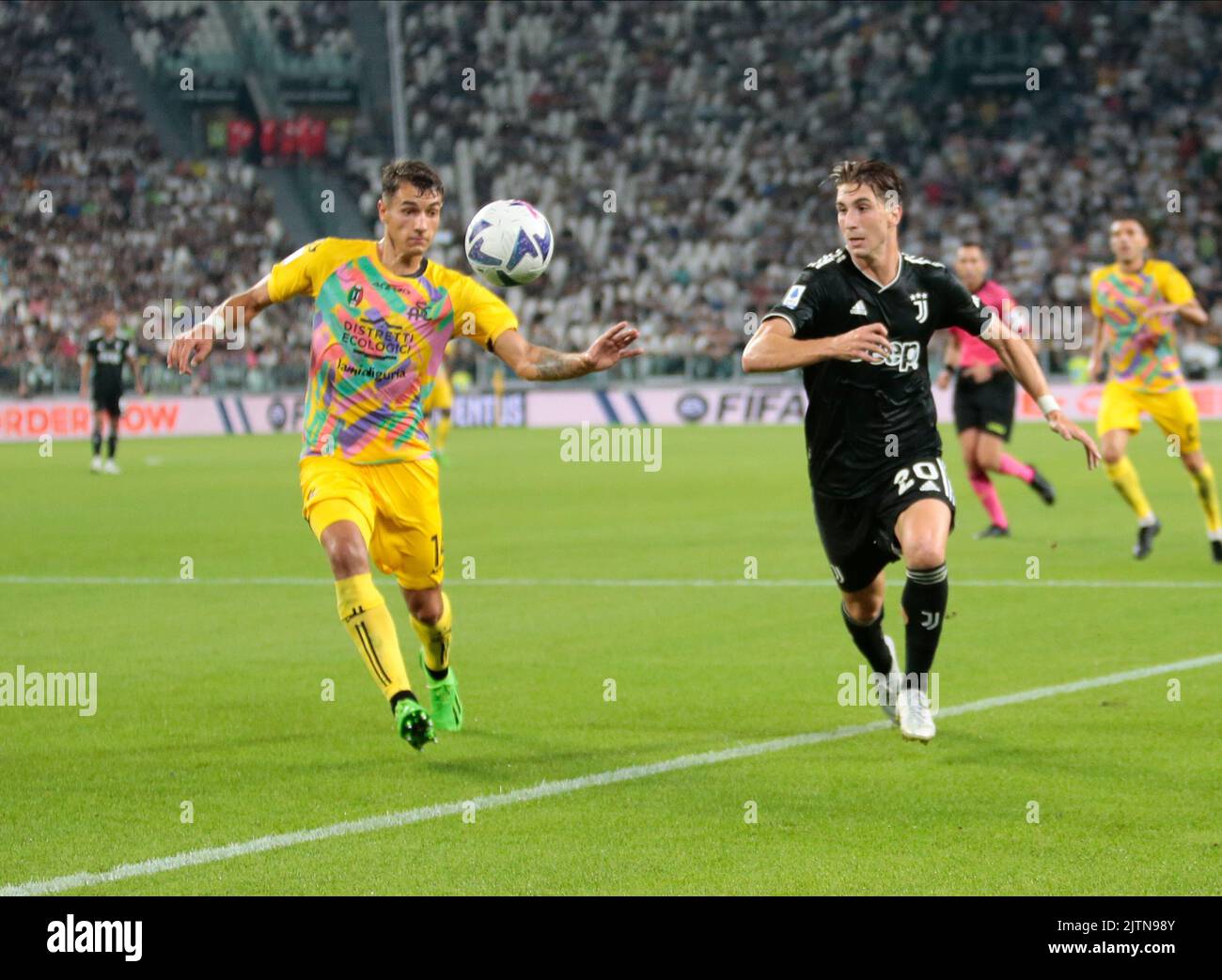 Turin, Italy. 31st Aug, 2022. Fabio Miretti of Juventus Fc during the ...