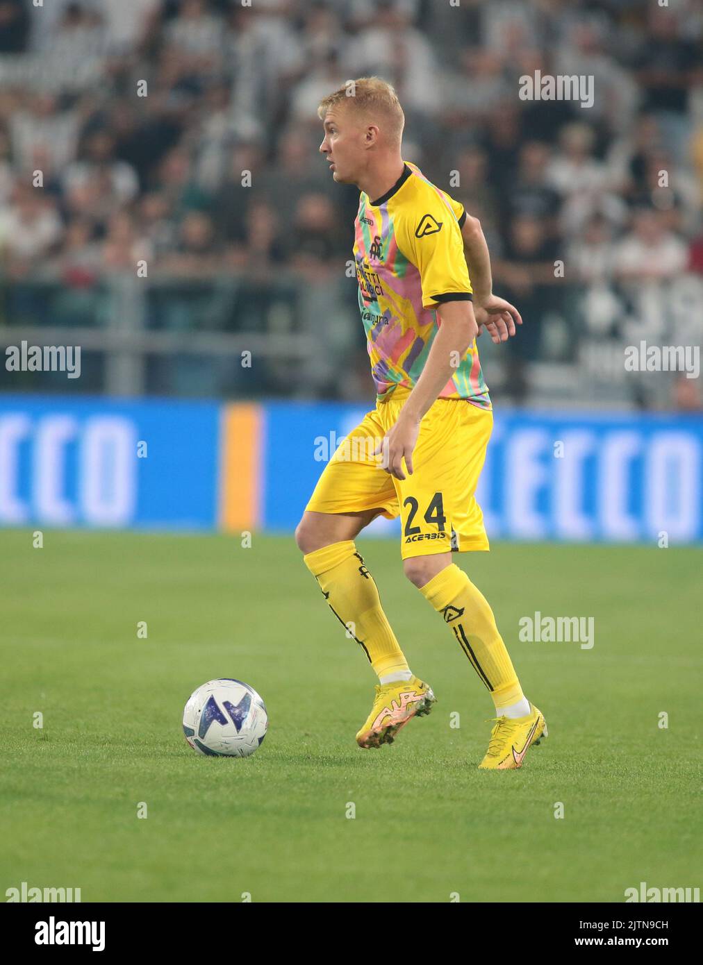 Viktor Kovalenko of Spezia Calcio during the Italian Serie A, football ...