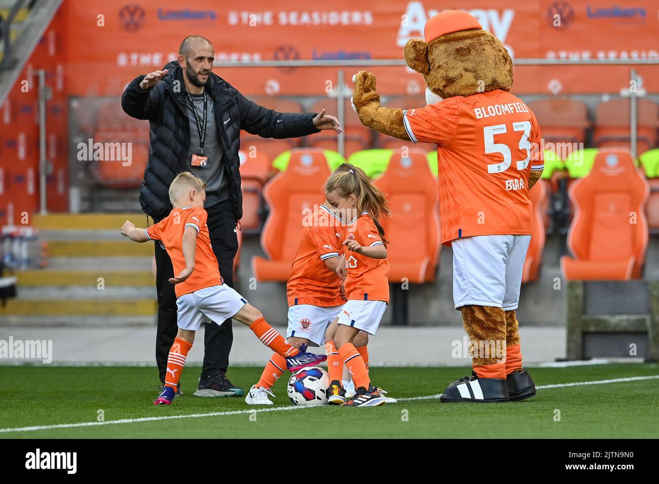 One of todays match mascot’s Stock Photo - Alamy