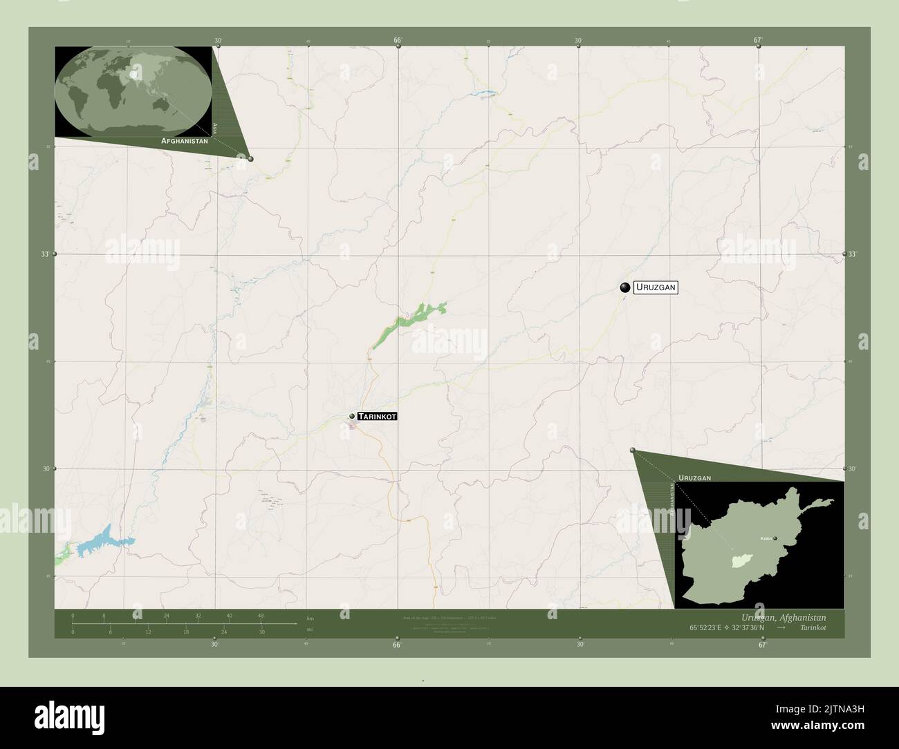 Uruzgan map Stock Vector Images - Alamy