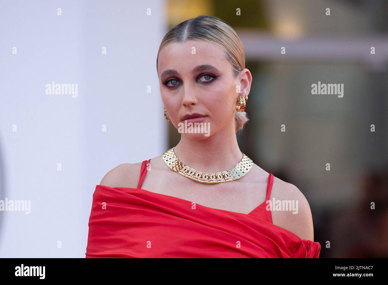 Venice, Italy, August 31, 2022. Emma Chamberlain attending the White ...