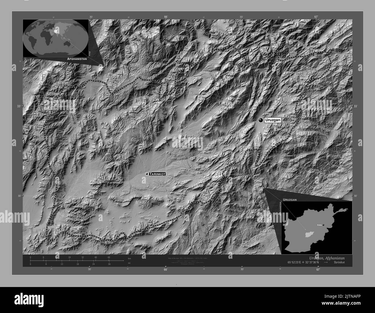 Uruzgan map Stock Vector Images - Alamy