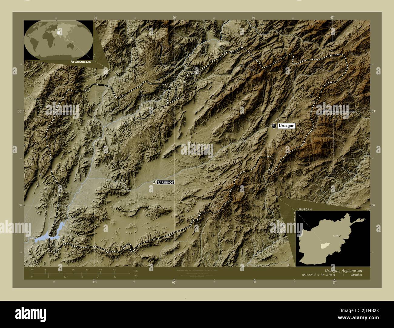 Uruzgan map Stock Vector Images - Alamy