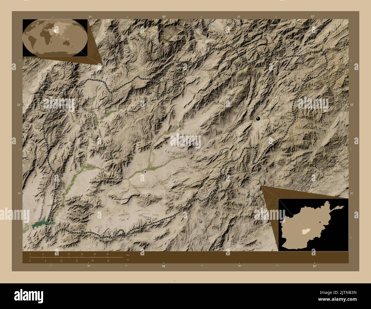 Uruzgan map Stock Vector Images - Alamy