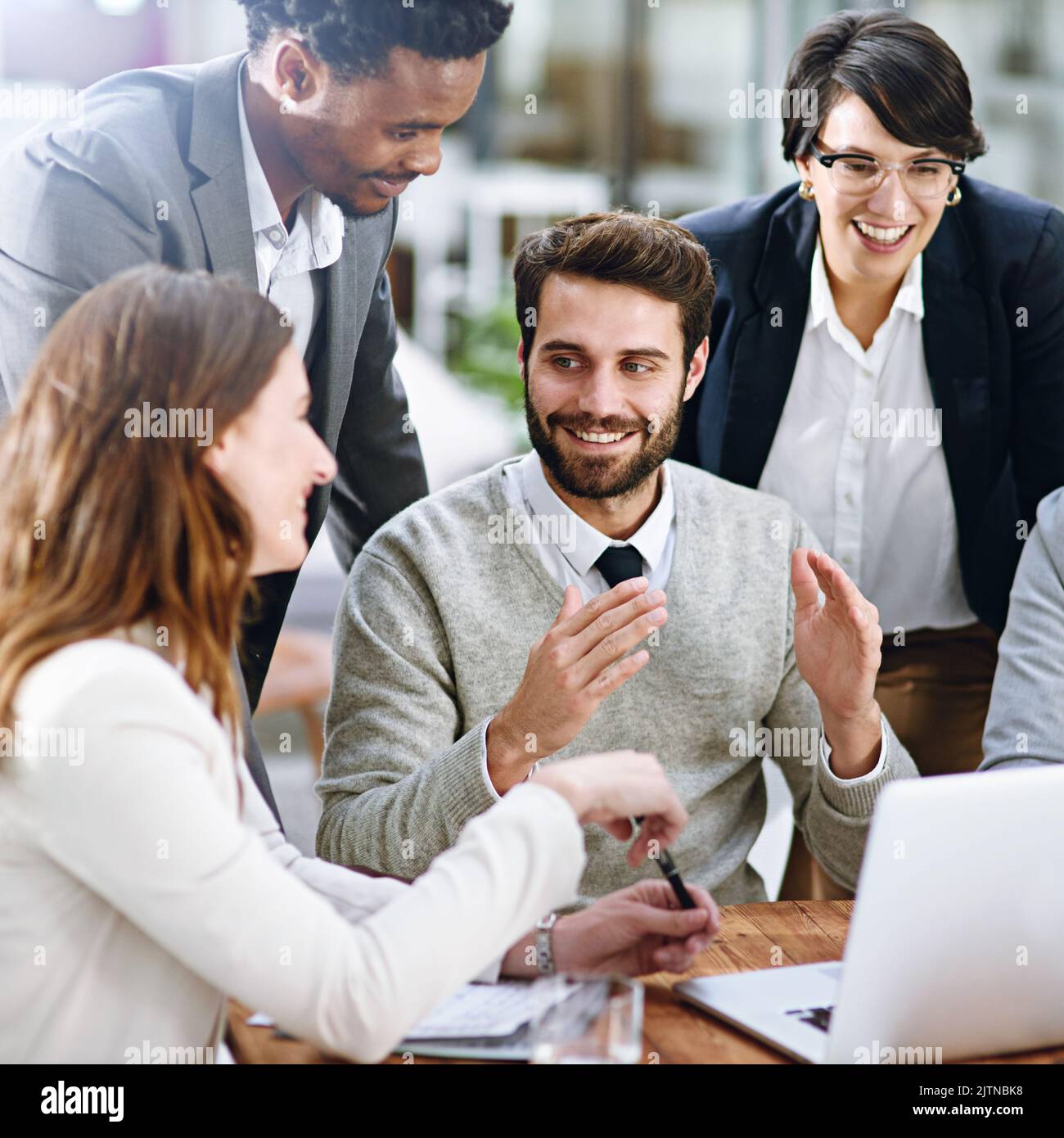 Its all about grabbing hold of good opportunities. a group of ...