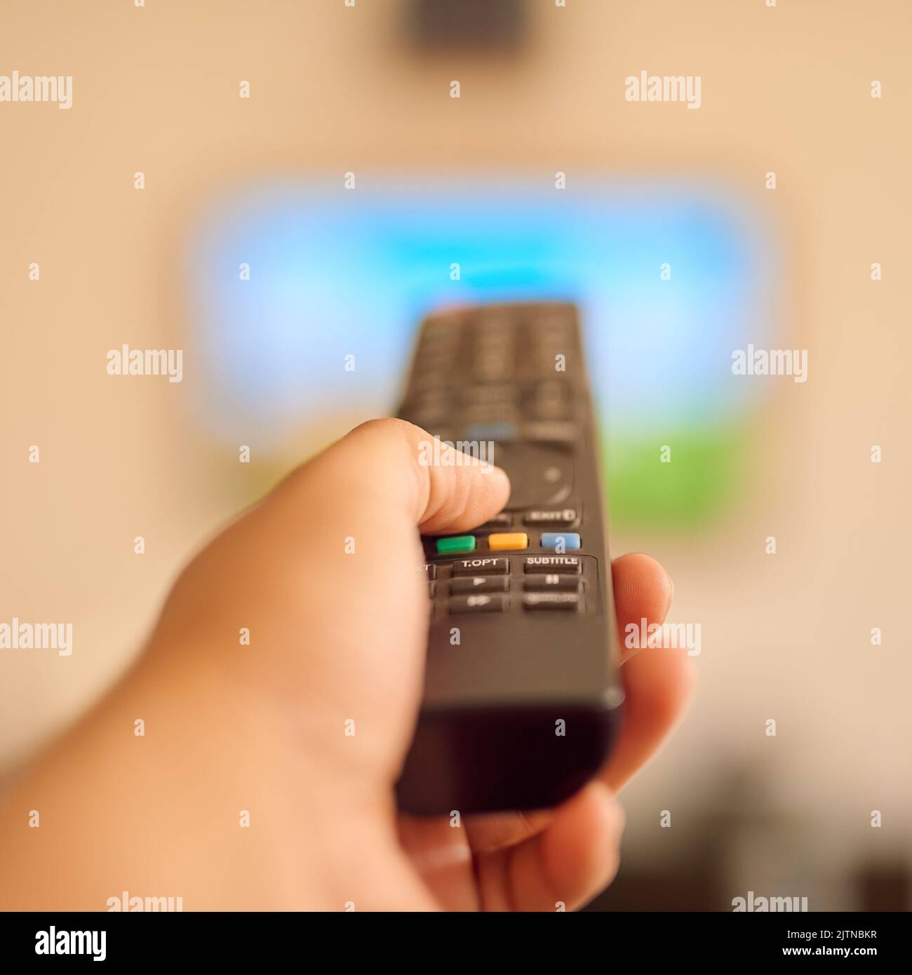 Tv screen shot hi-res stock photography and images - Alamy