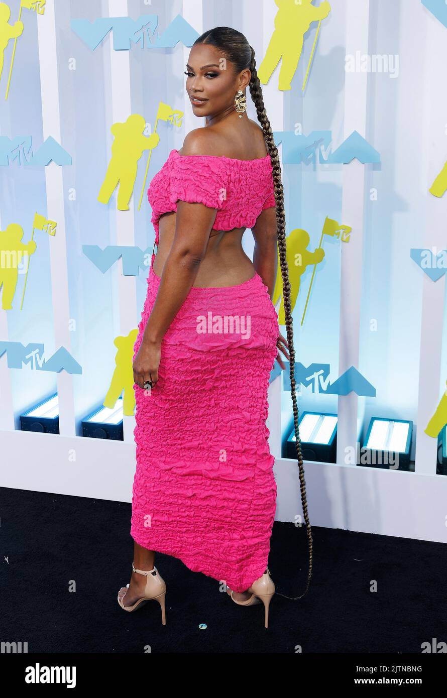 28 August 2022 - Newark, New Jersey - Kamie Crawford. 2022 MTV Video ...