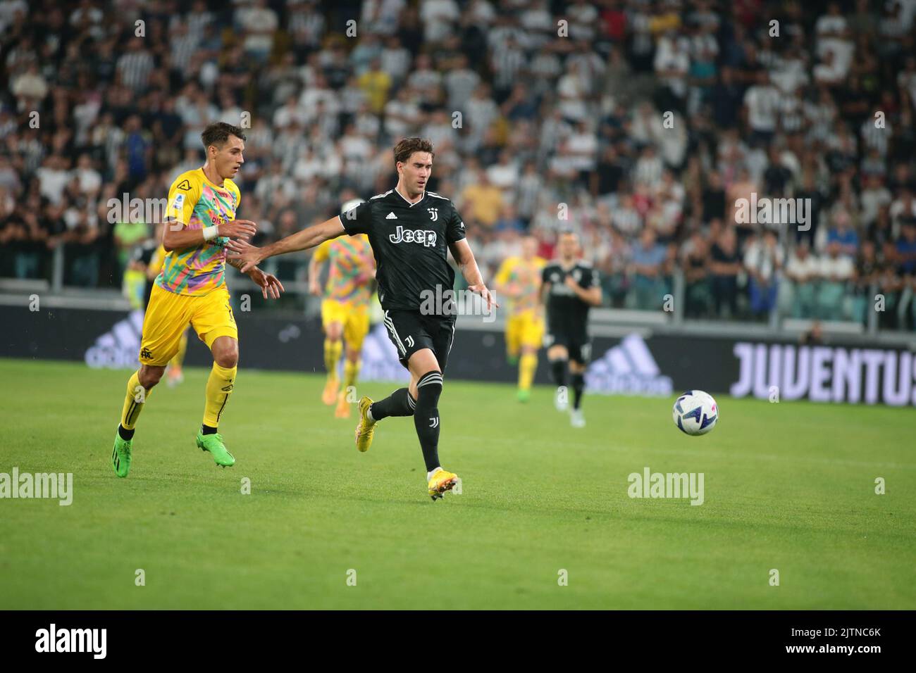 Dusan Vlahovic Of Juventus Fc During The Italian Serie A Football