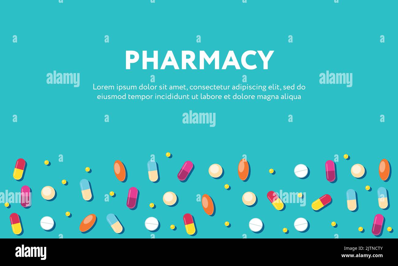 Pharmaceutical medicine healthcare template Stock Vector Images - Alamy
