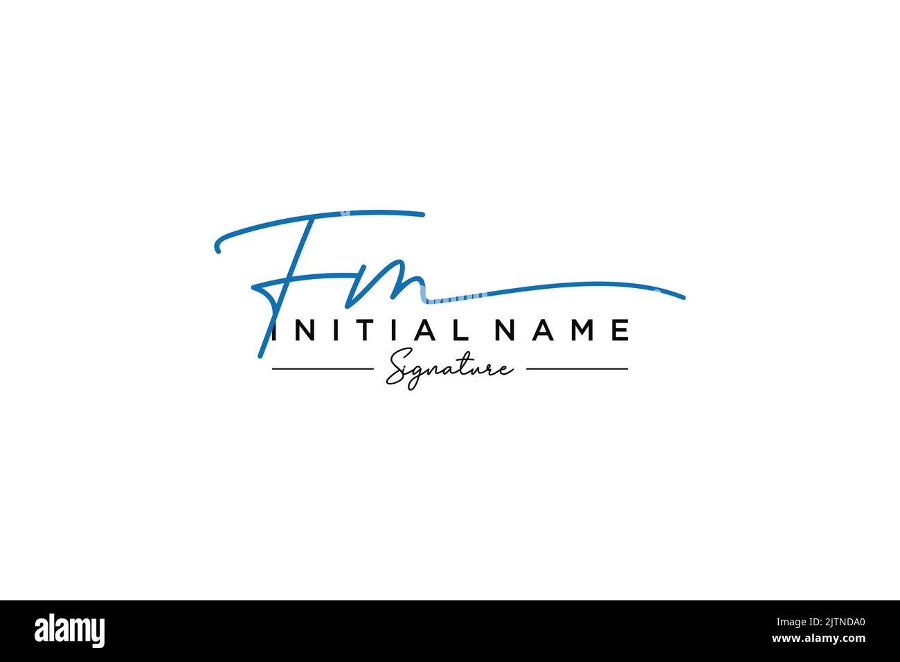 Fm signature hi-res stock photography and images - Alamy