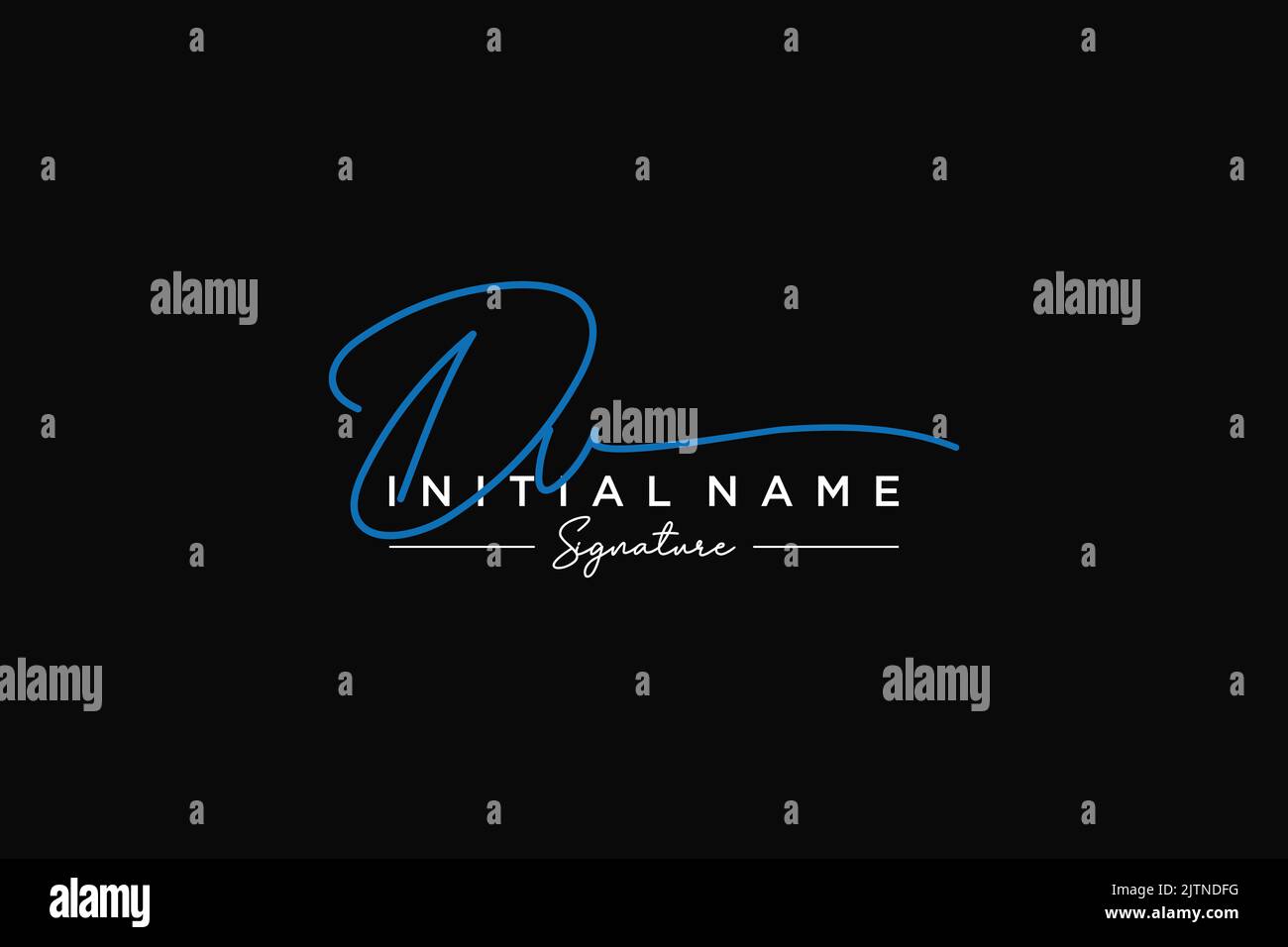 Dv signature hi-res stock photography and images - Alamy