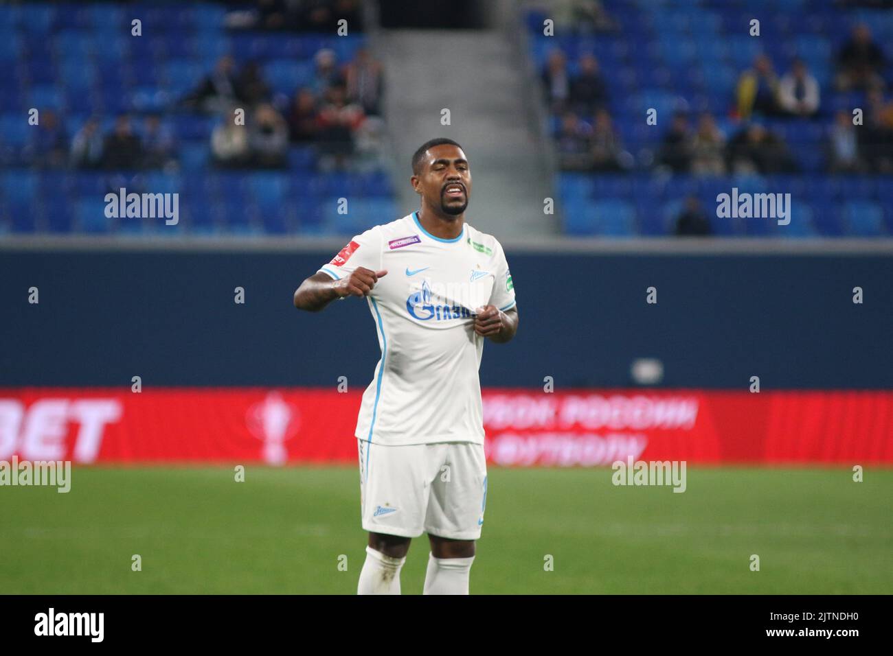 St. Petersburg, Russia. 31st Aug, 2022. Malcom Filipe Silva de Oliveira ...