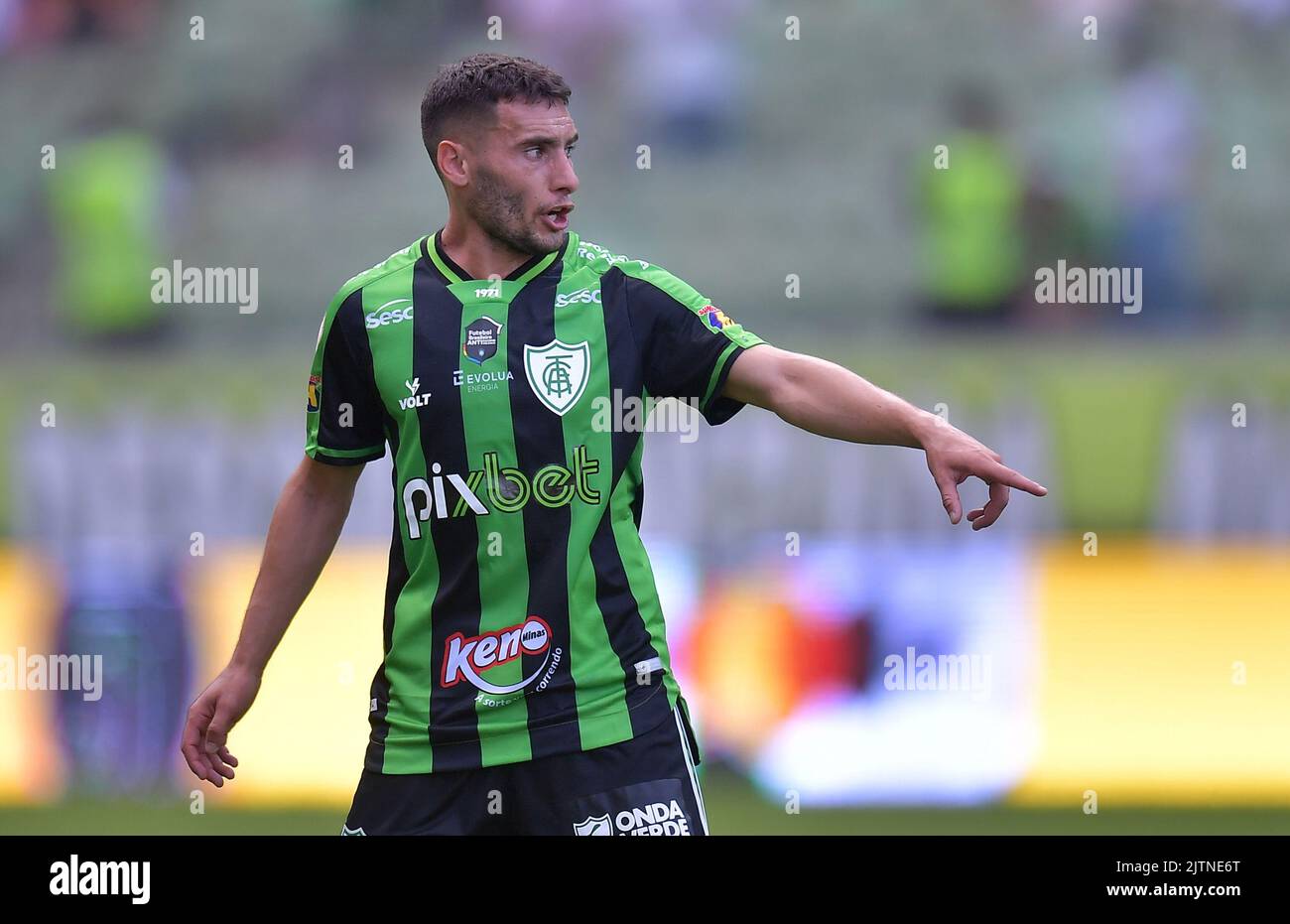 Emmanuel Martínez do América Mineiro, durante a partida entre América ...