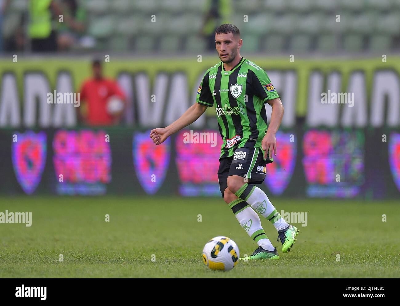Emmanuel Martínez do América Mineiro, durante a partida entre América ...