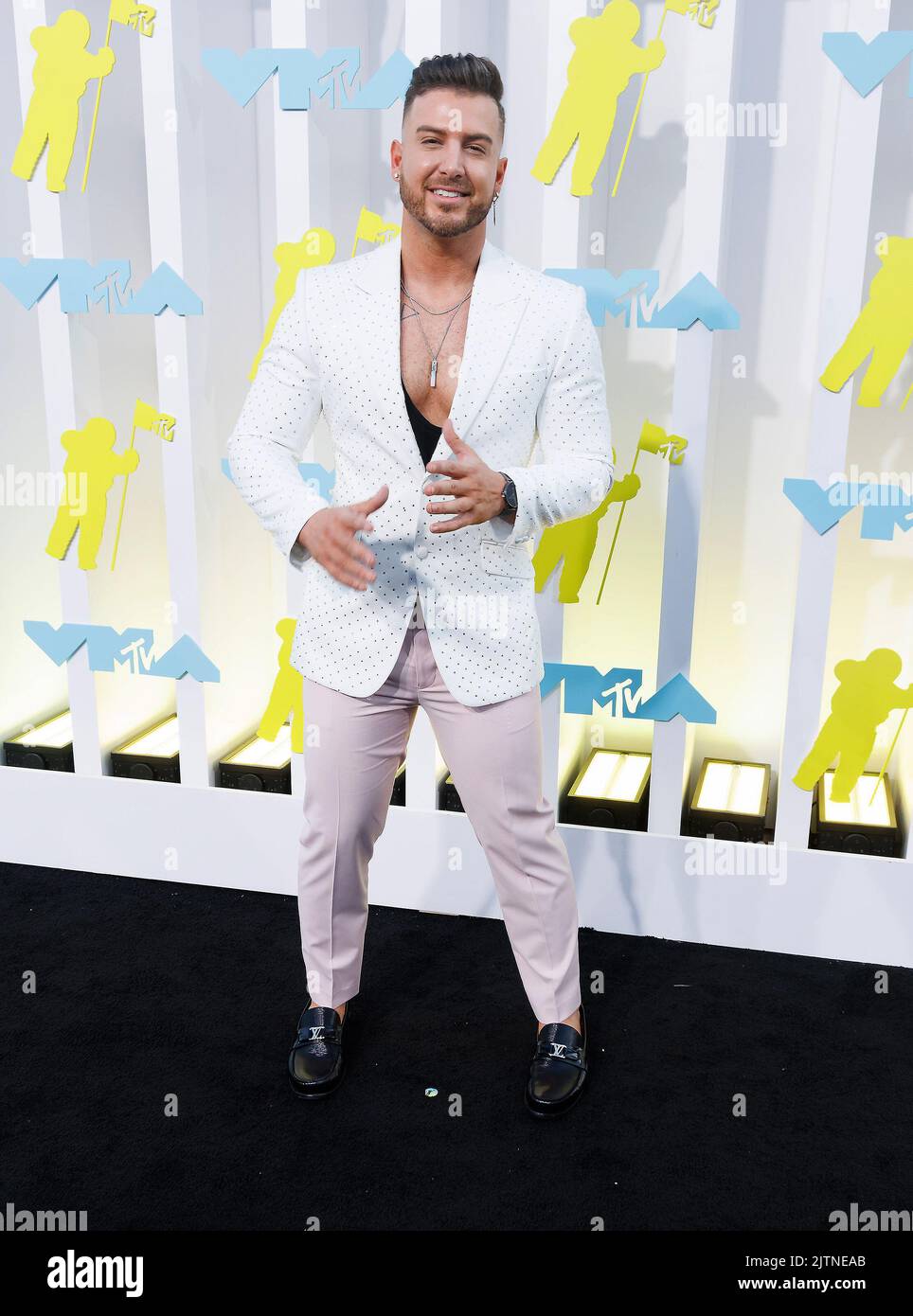 28 August 2022 - Newark, New Jersey - Mike Mulderrig. 2022 MTV Video ...