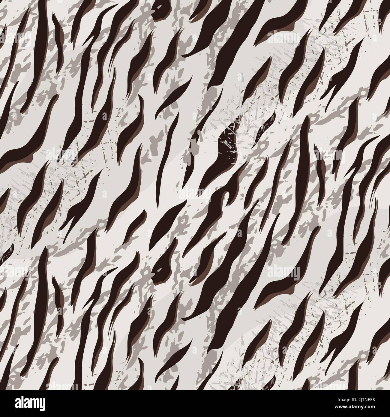 White abstract seamless pattern Tiger skin texture Stock Vector Image ...