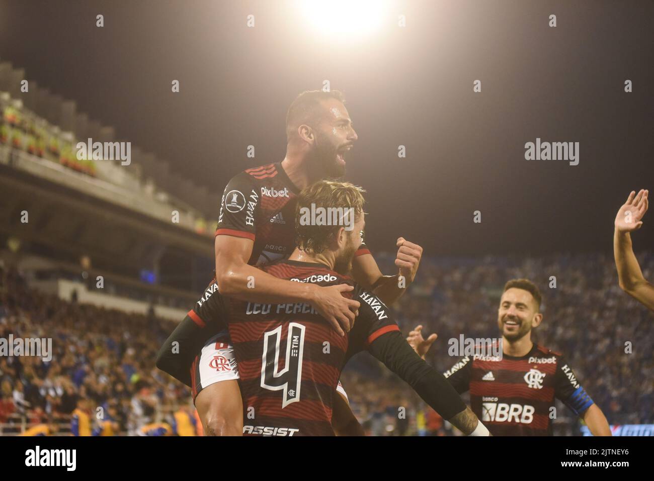 Buenos Aires, Argentina. 31st Aug, 2022. Match between Flamengo x Velez Sarsfield valid for the ...