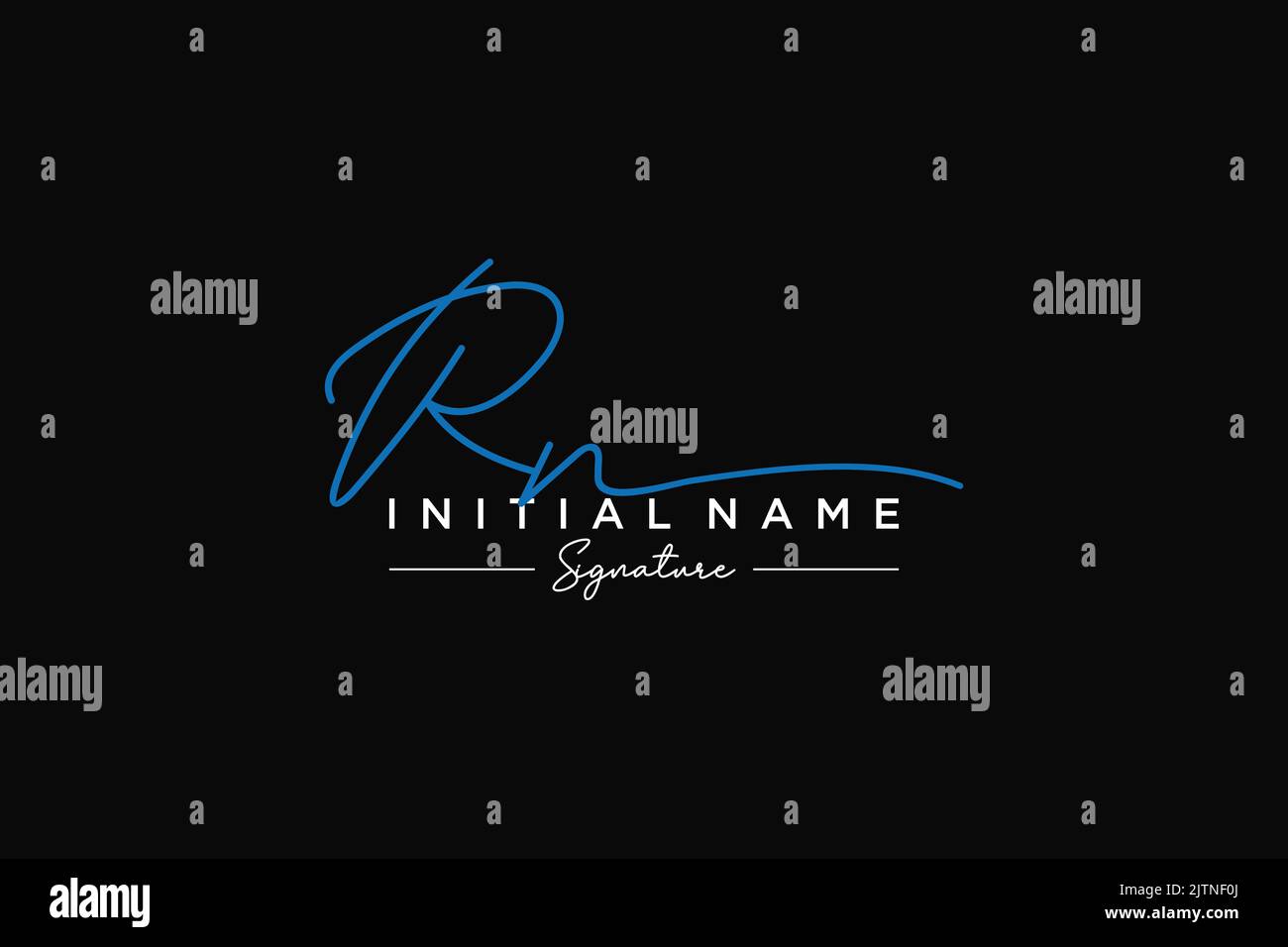 Rn signature hi-res stock photography and images - Alamy