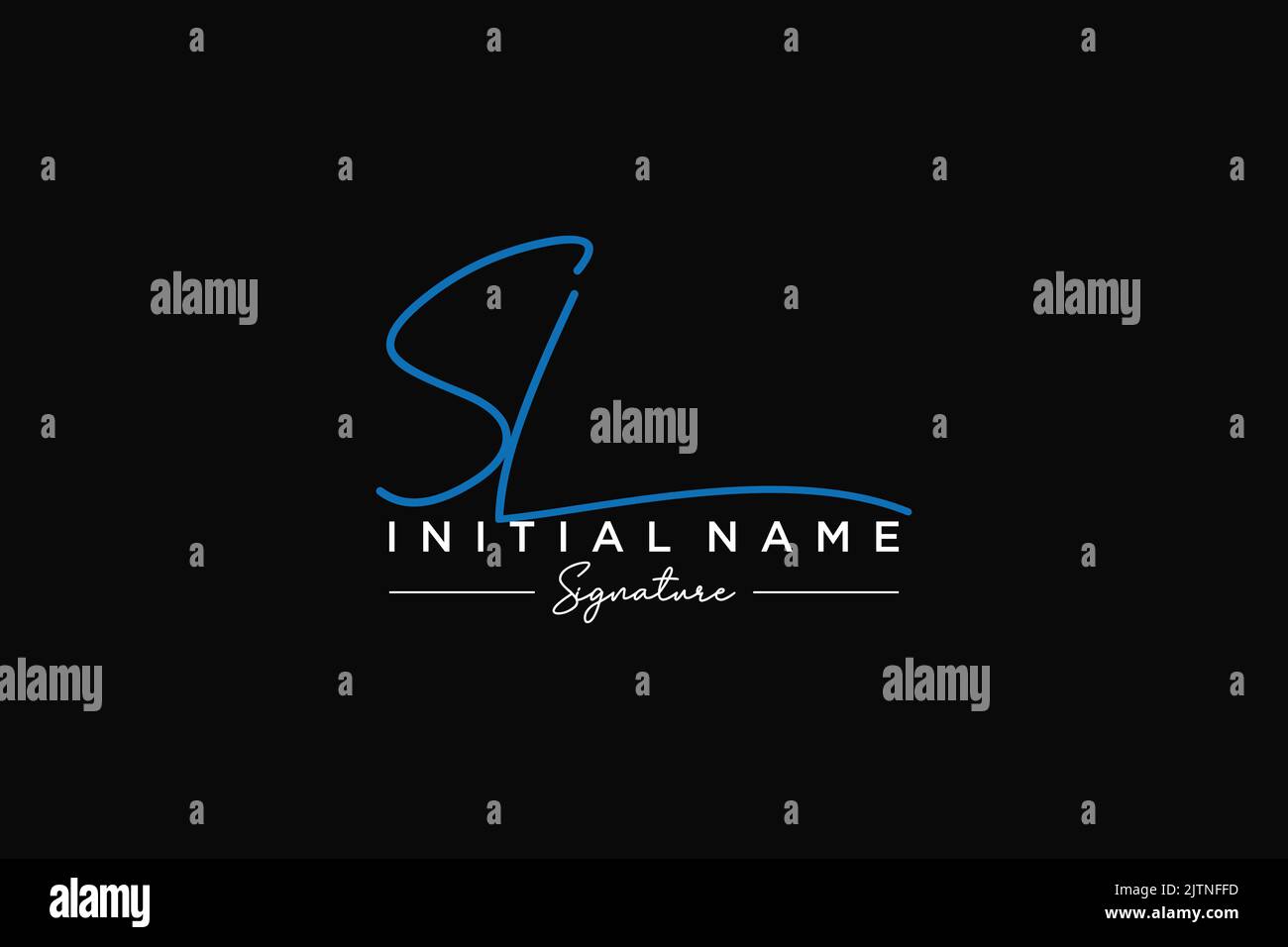 Letter sl vector vectors Stock Vector Images - Alamy