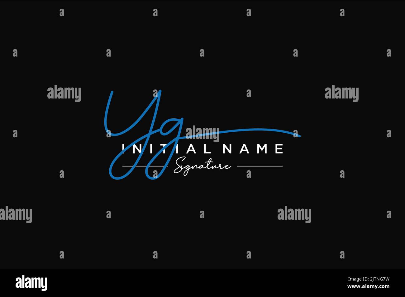Yg signature hi-res stock photography and images - Alamy