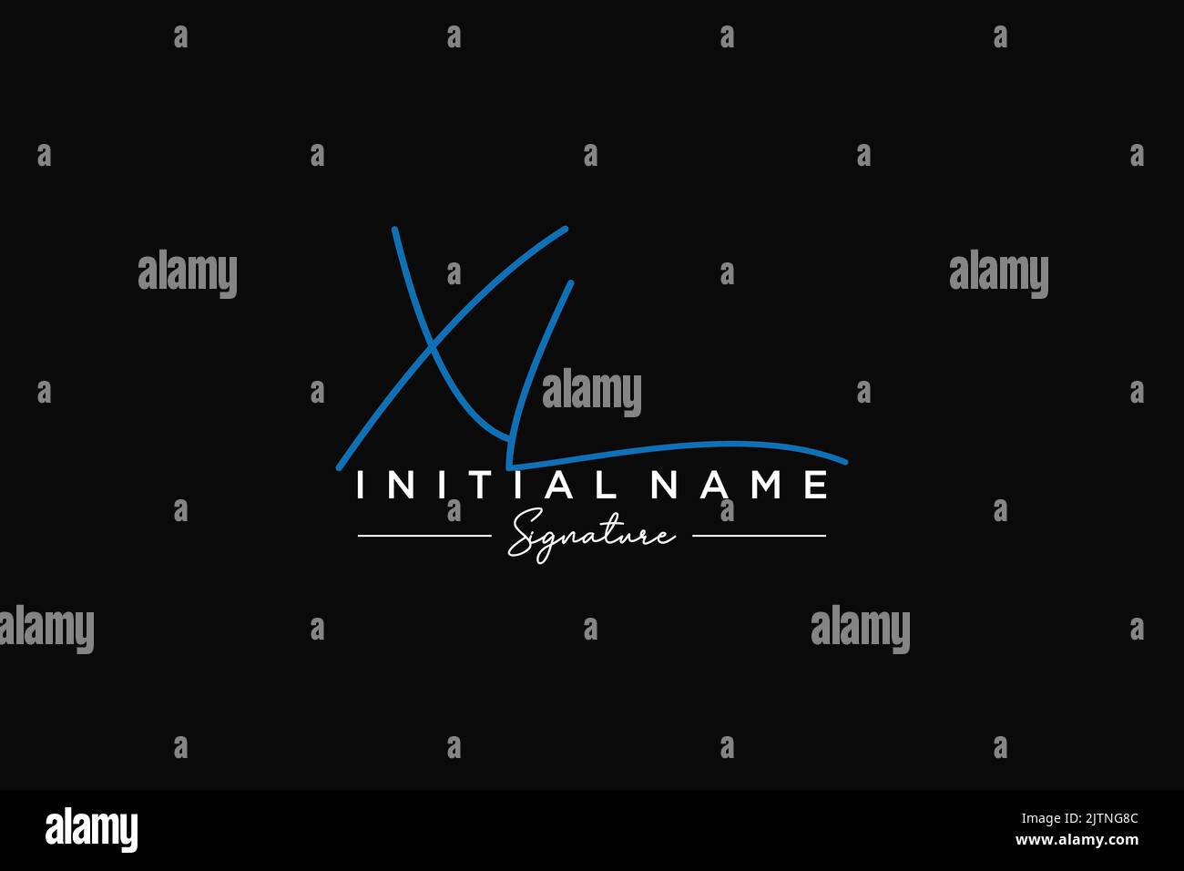 Xl modern logo hi-res stock photography and images - Alamy