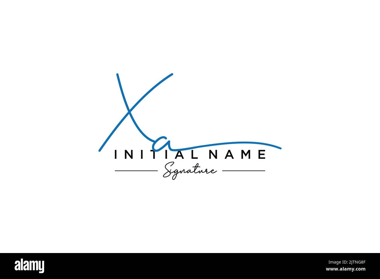 Xa logo vector vectors Stock Vector Images - Alamy