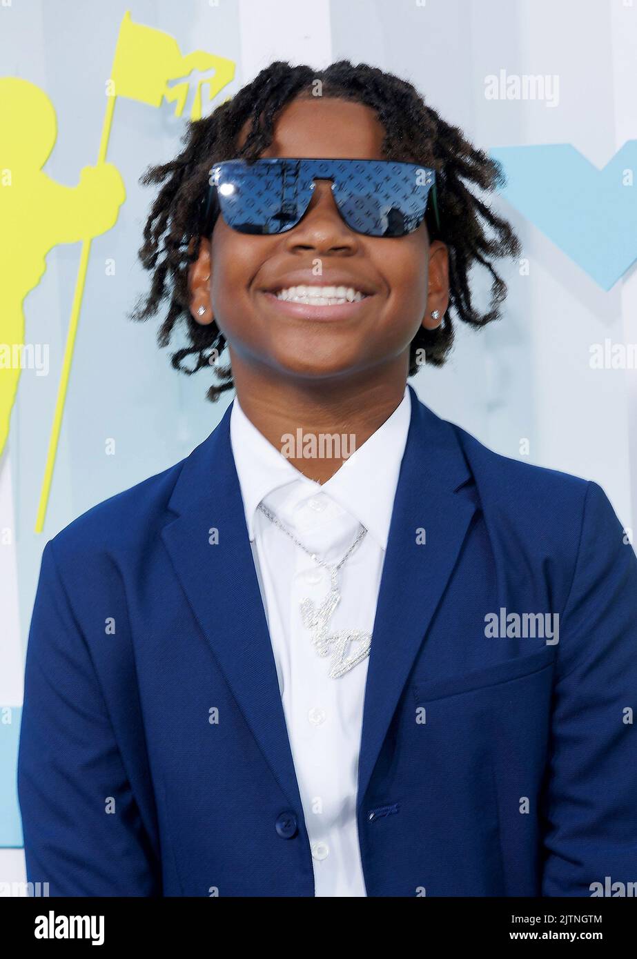 28 August 2022 - Newark, New Jersey - Young Dylan. 2022 MTV Video Music ...