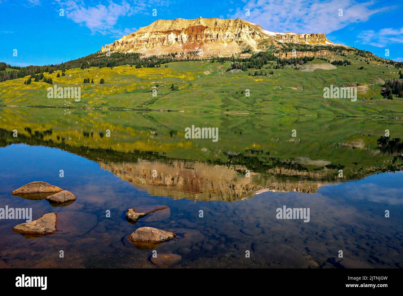 Ouray County Mountain scene in Southern Colorado Stock Photo - Alamy