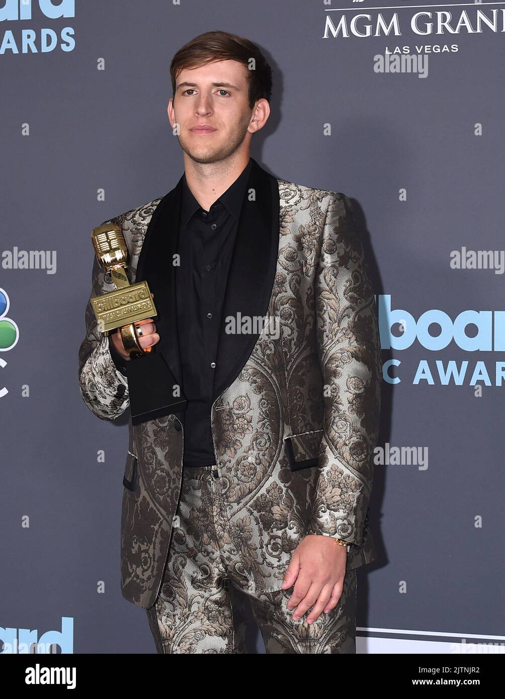 Illenium in the pressroom at the 2022 Billboard Music Awards at the MGM ...