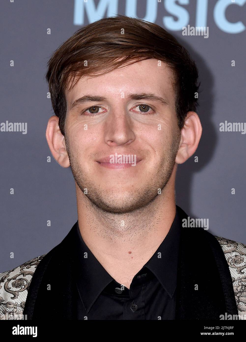 Illenium in the pressroom at the 2022 Billboard Music Awards at the MGM Grand Garden Arena on ...