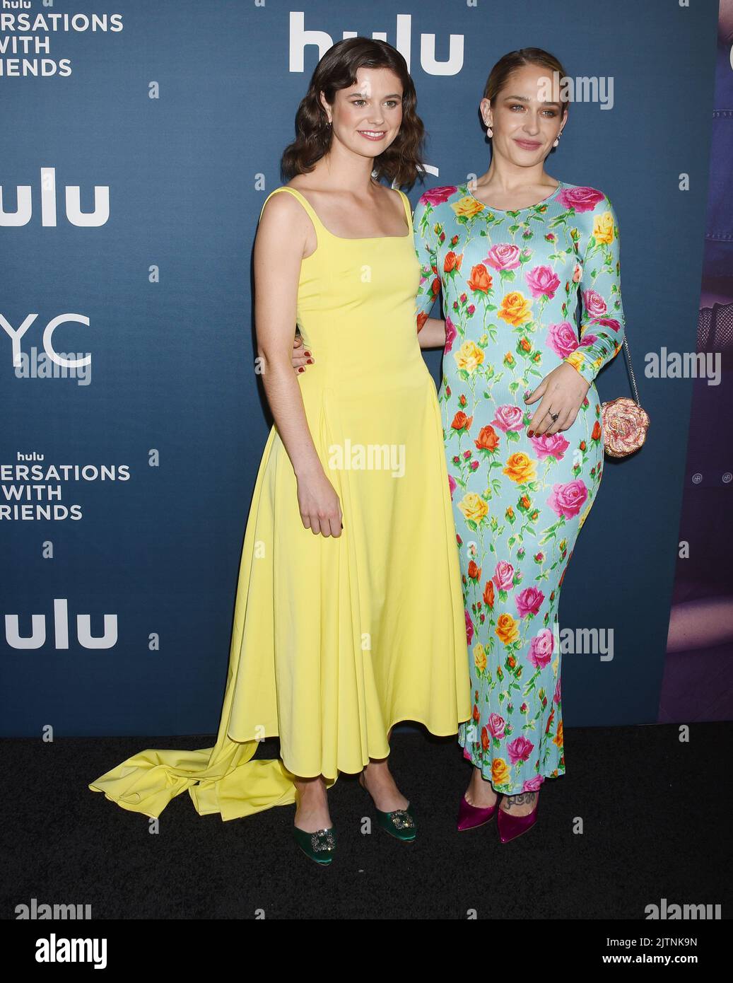 Alison Oliver and Jemima Kirke arriving at Hulu's ÔConversations With ...