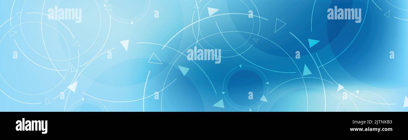 Abstract blue minimal technology banner design. Vector background Stock ...