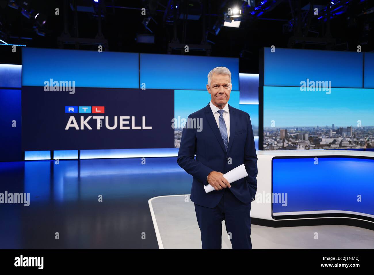 31 August 2022, North Rhine-Westphalia, Kšln: Peter Kloeppel, TV ...