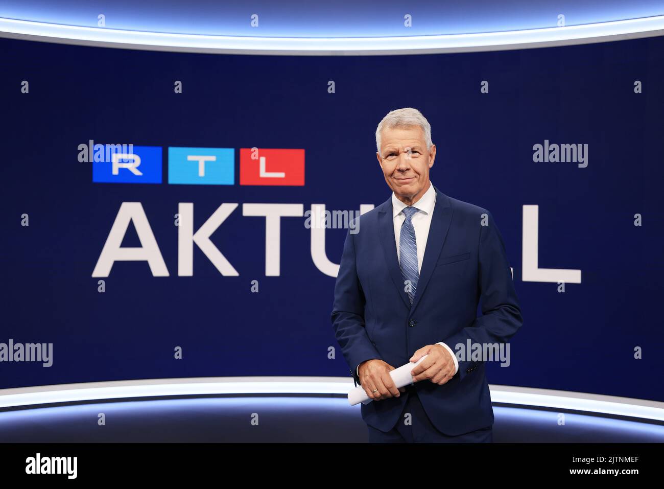 31 August 2022, North Rhine-Westphalia, Kšln: Peter Kloeppel, TV ...