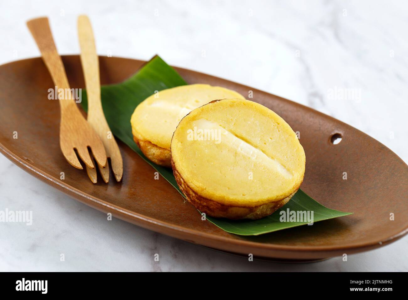 Kue Lumpur Kentang or Potato Mud Cake, Indonesian Traditional Jajan ...