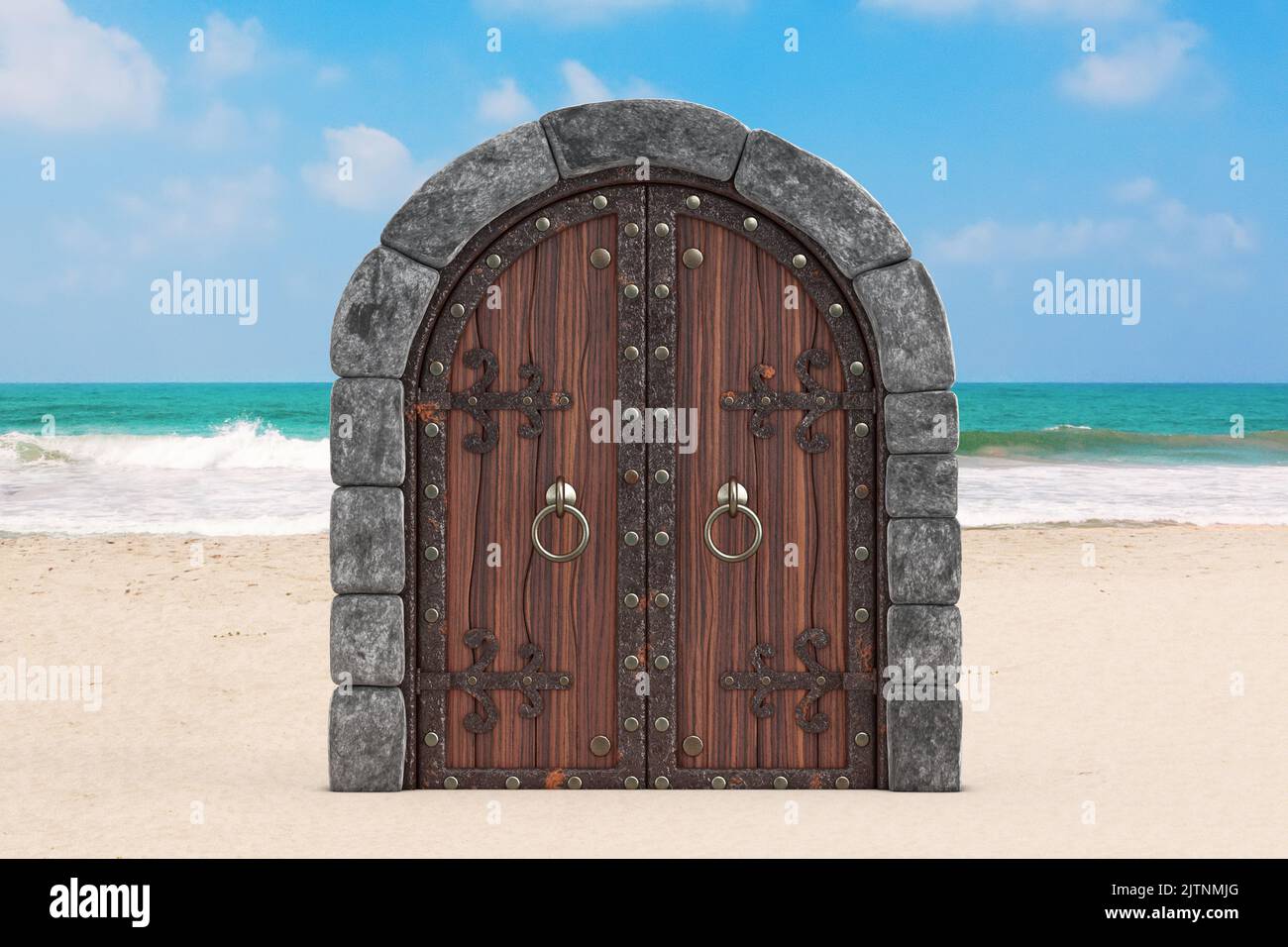 Welcome castle beach hi-res stock photography and images - Alamy
