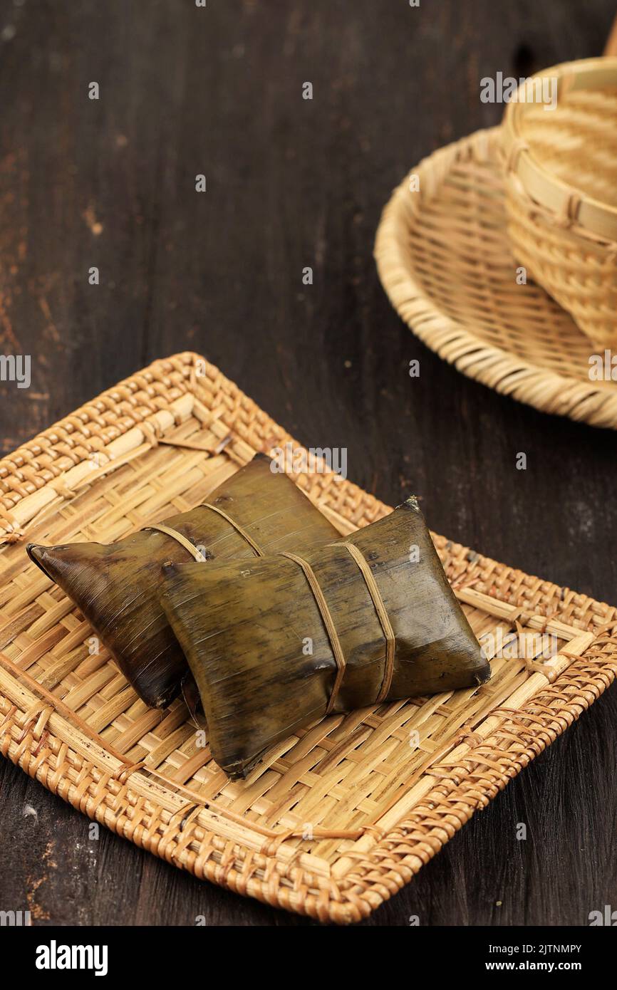 Burasa or Buras, Indonesian Rice Dumpling Cooked in Coconut Milk and ...