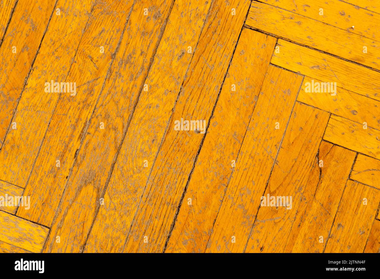 Background, texture of the surface of an old wooden parquet Stock Photo ...