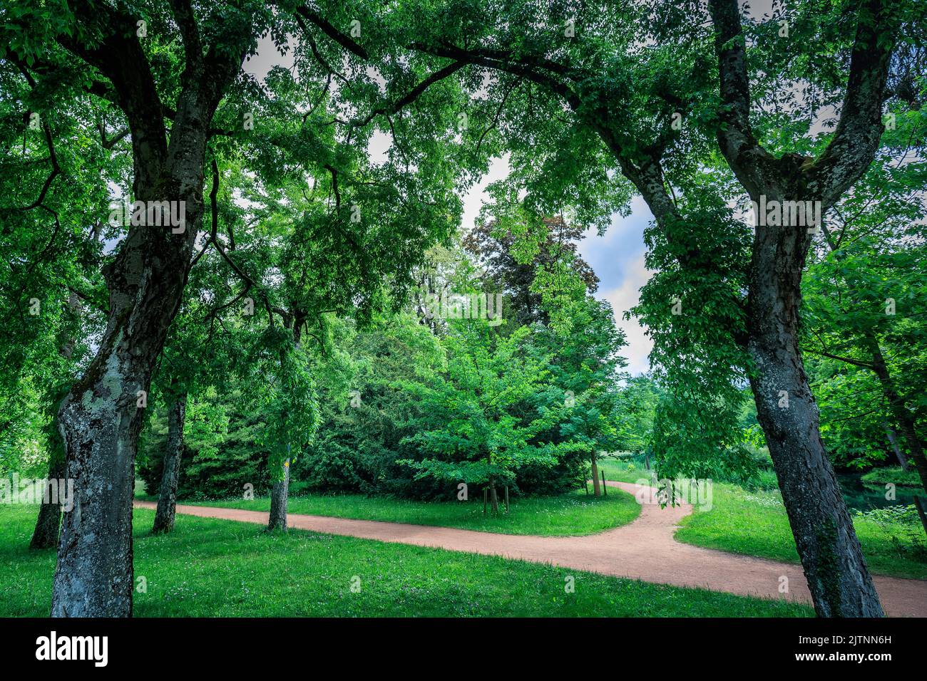 Famous bally park in Schoenenwerd, switzerland Stock Photo - Alamy