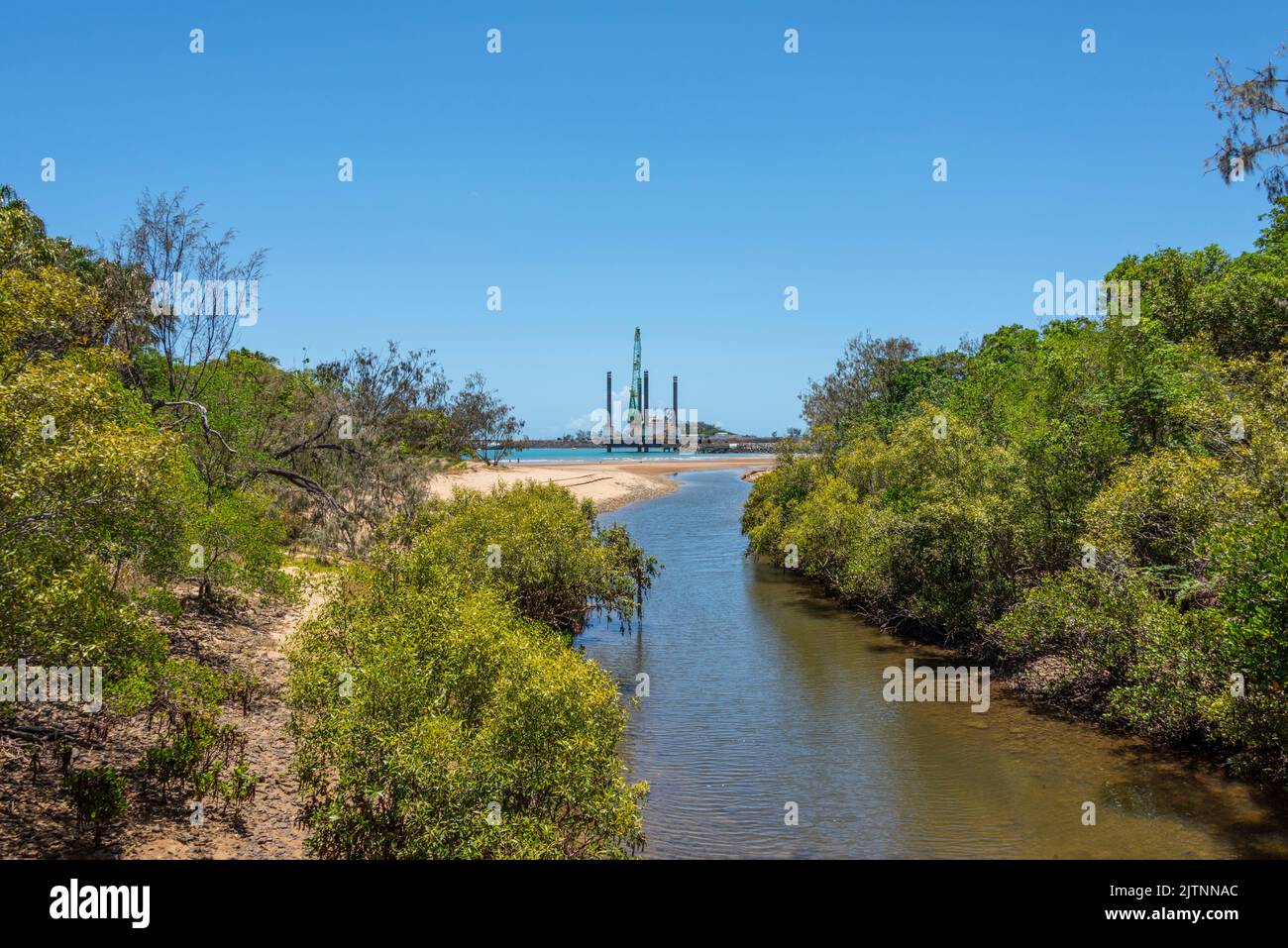 Two coal terminals at the port, Hay Point Coal Terminal (HPCT) and ...