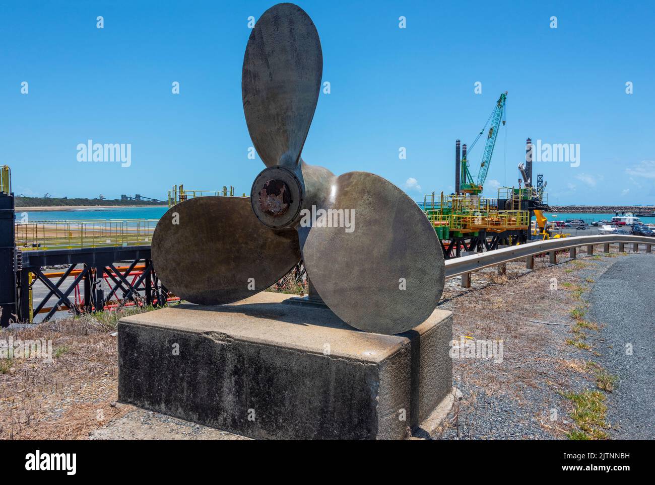 Two coal terminals at the port, Hay Point Coal Terminal (HPCT) and ...