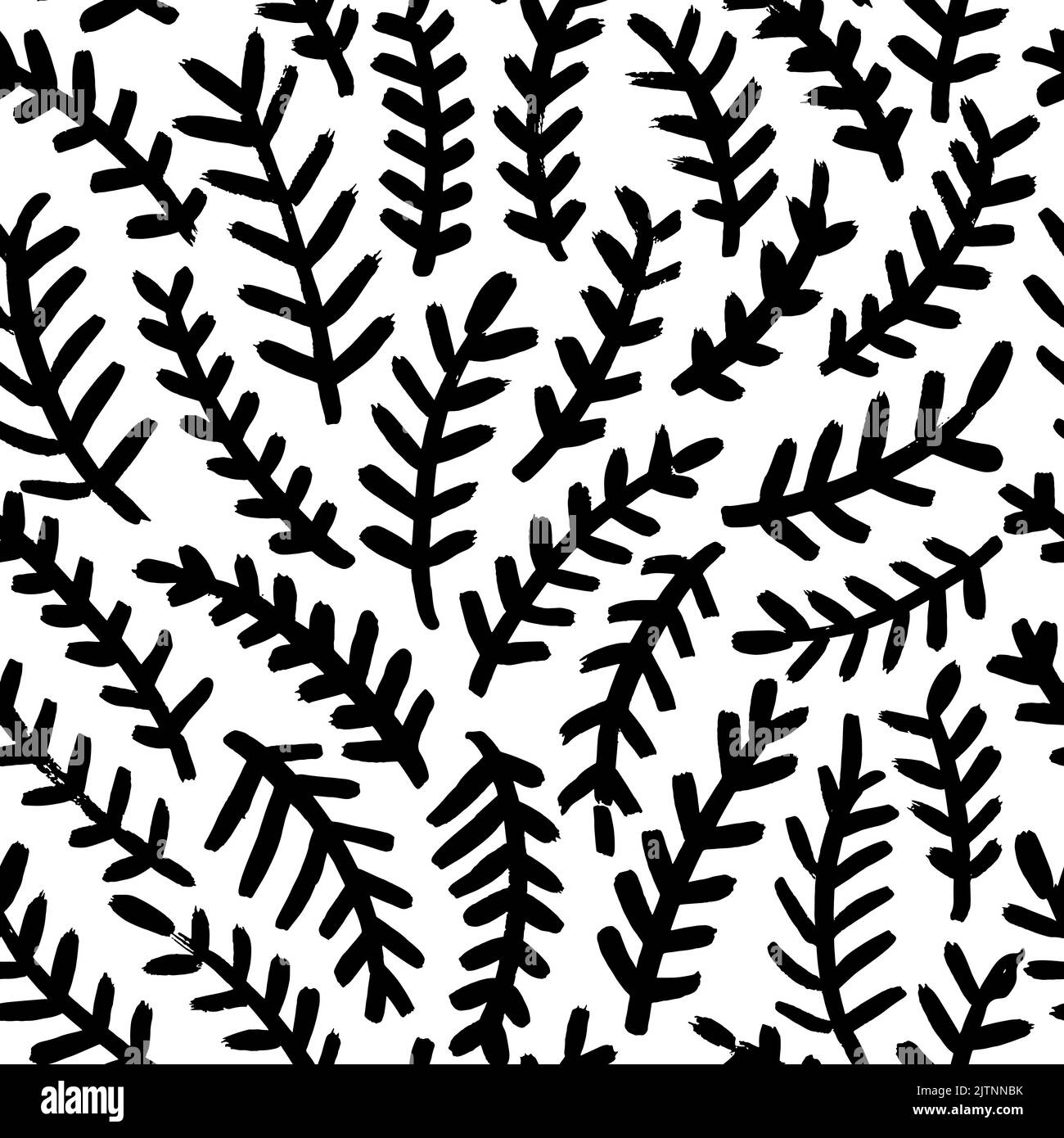 Pattern fir branches christmas Stock Vector Images - Alamy