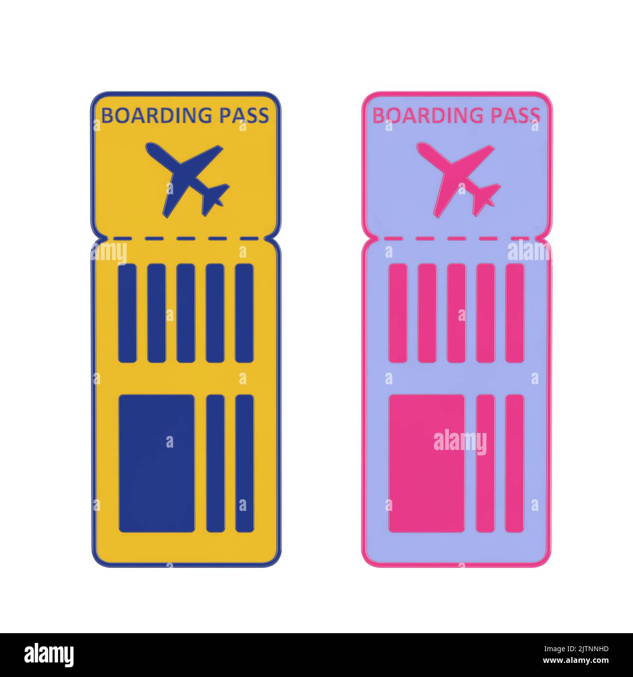 Travel, Journey or Business Fly Concept. Cartoon Stylized Airline ...