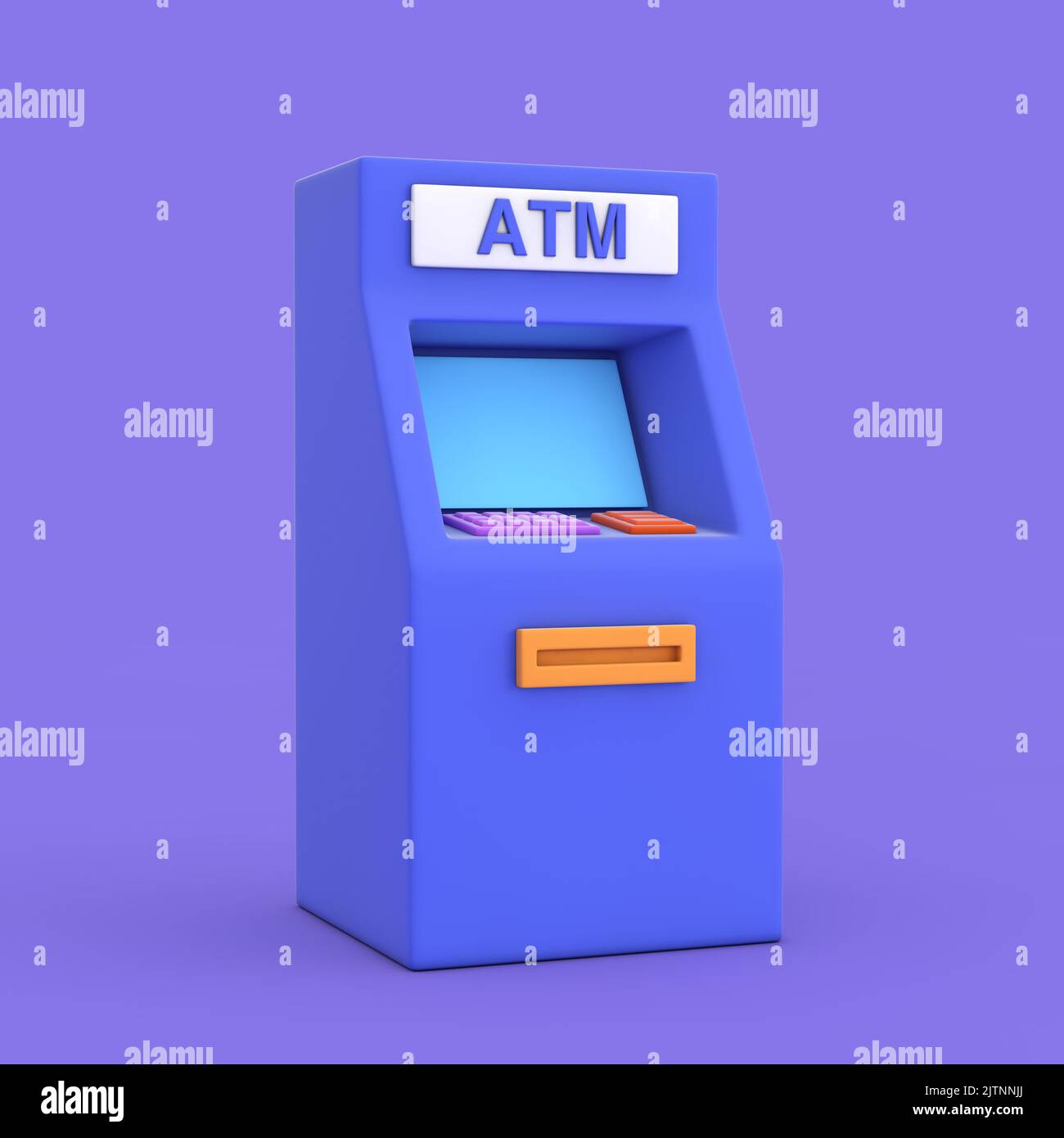 Atm icon cartoon style hi-res stock photography and images - Alamy