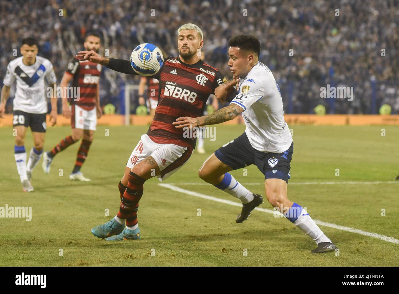 Buenos Aires, Argentina. 31st Aug, 2022. Match between Flamengo x Velez Sarsfield valid for the ...