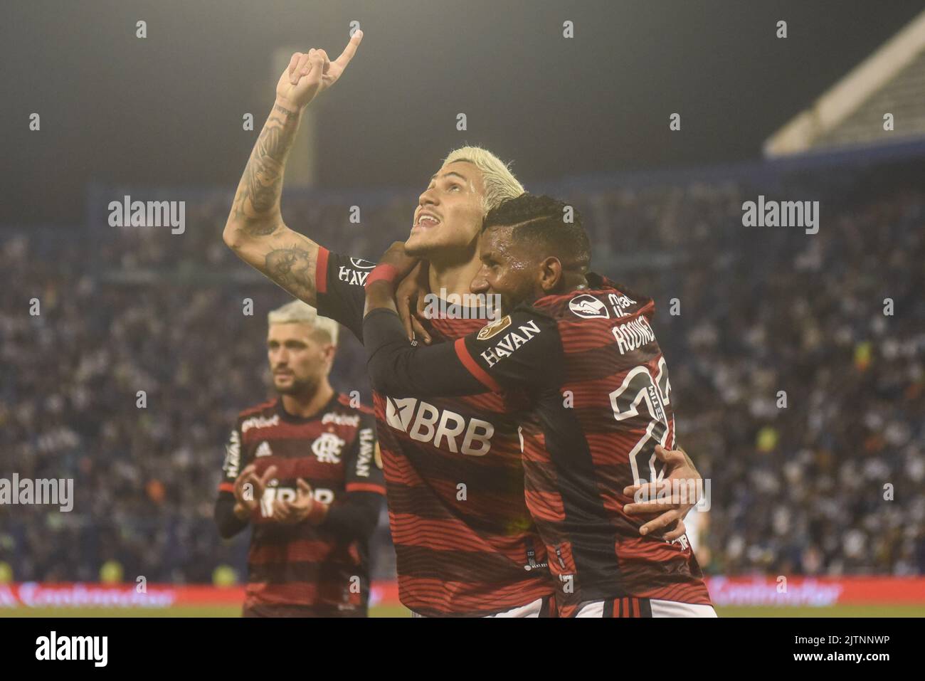 Buenos Aires, Argentina. 31st Aug, 2022. Match between Flamengo x Velez Sarsfield valid for the ...