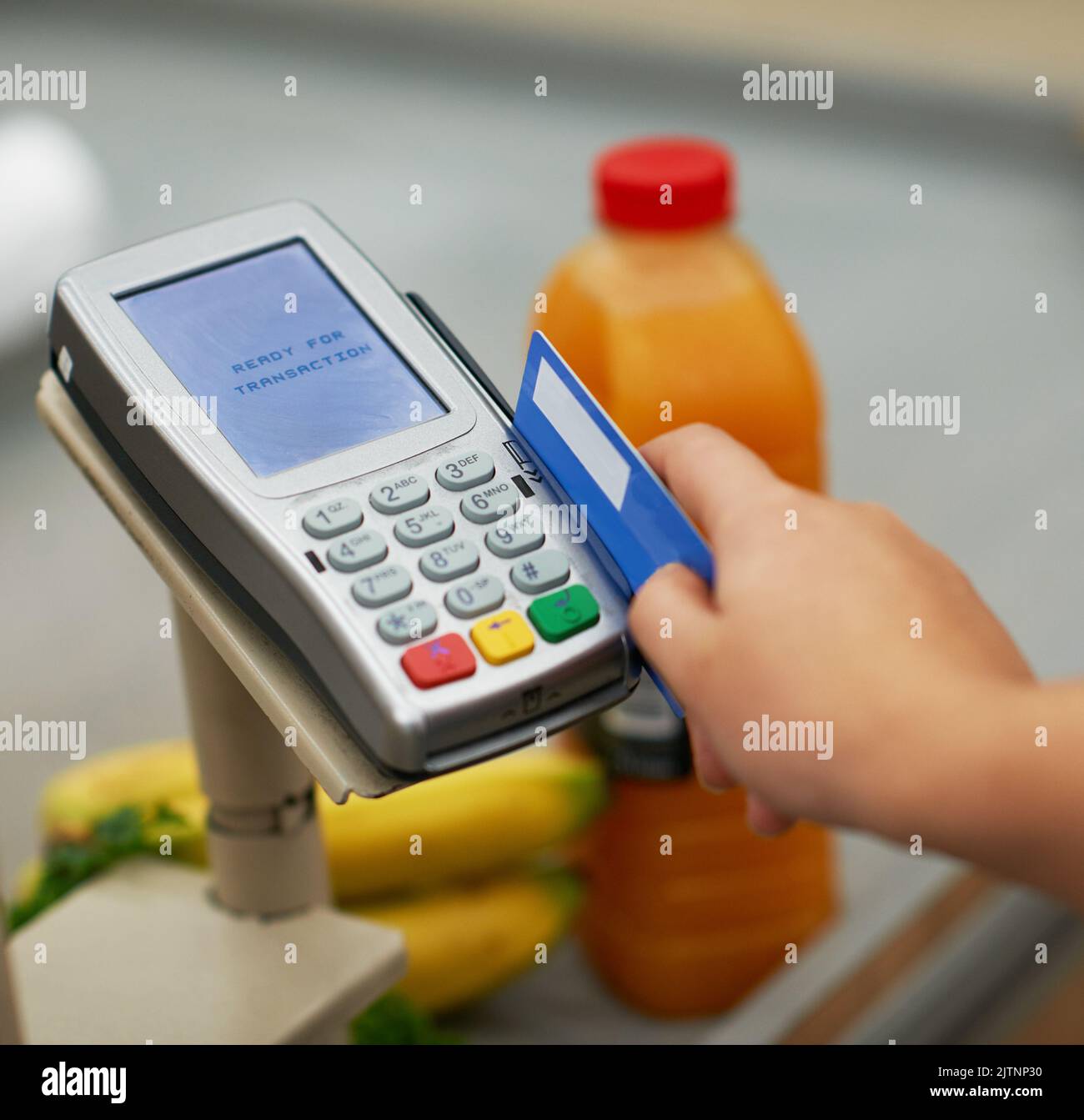 Grocery Store Credit Card Reader