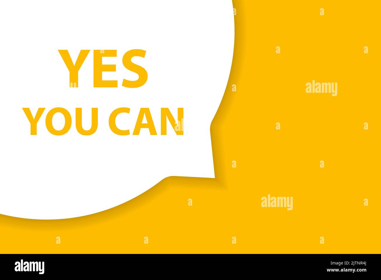 Yes you can speech bubble banner vector with copy space for business ...