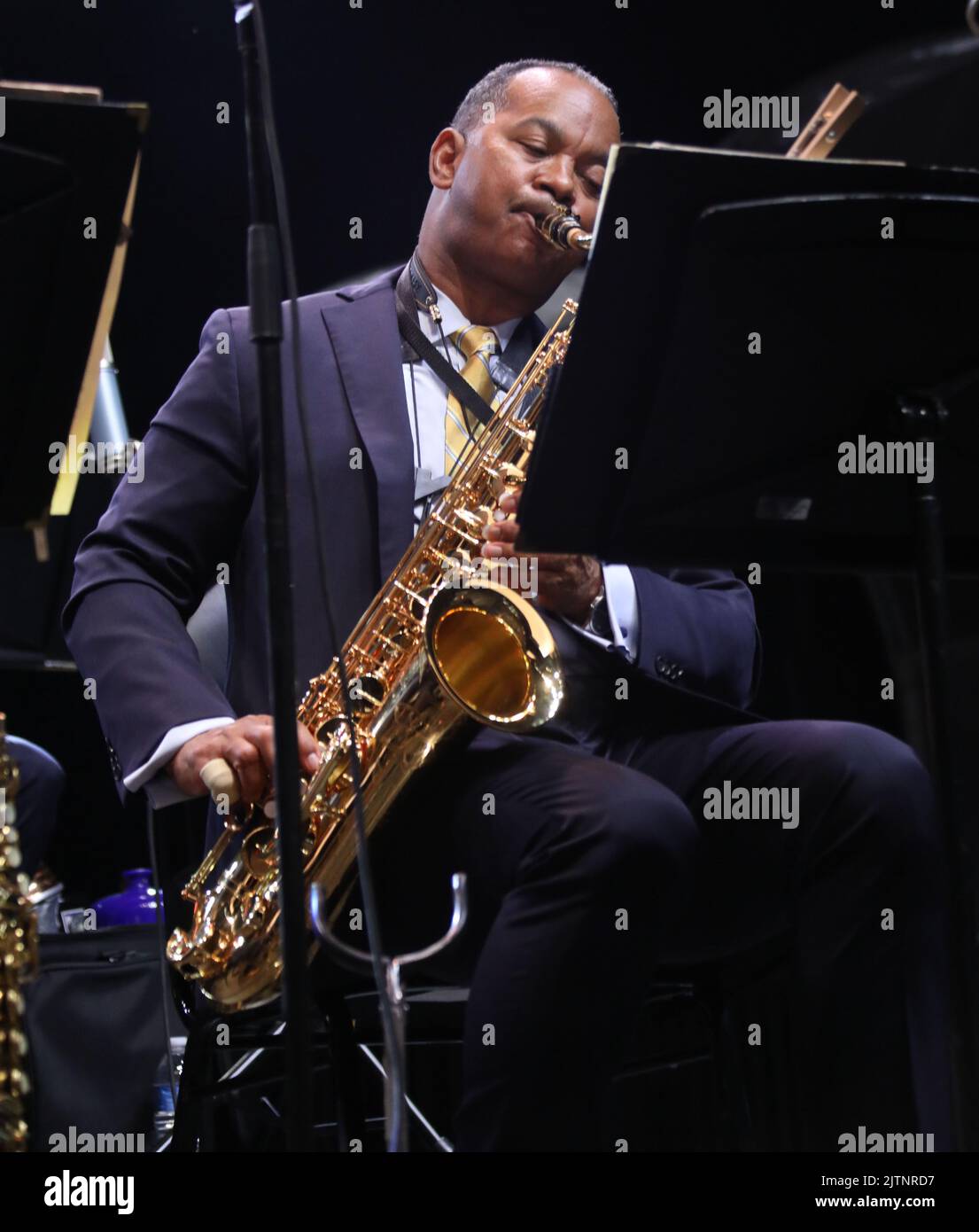 August 31, 2022, New York City, New York, USA: Musician VICTOR GOINES ...