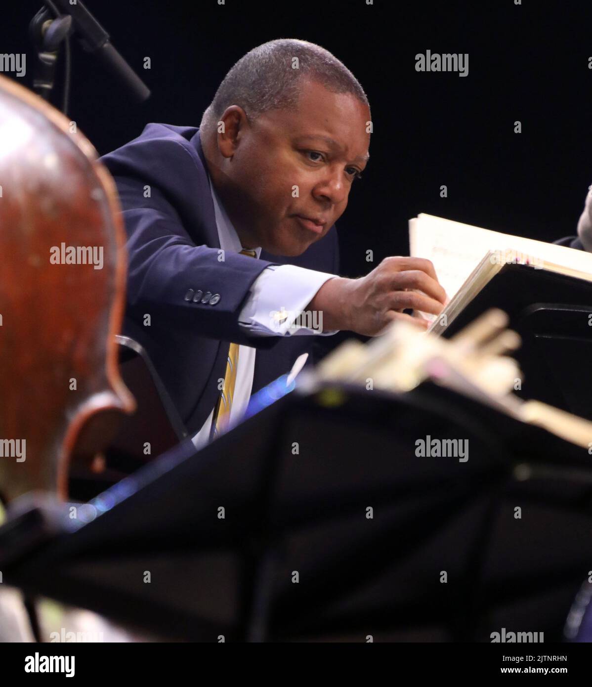August 31, 2022, New York City, New York, USA: Musician WYNTON MARSALIS ...